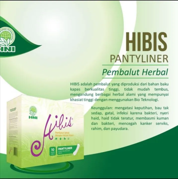 HIBIS PANTYLINER HNI | Lazada Indonesia