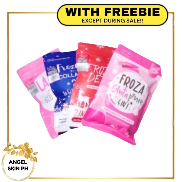 (𝗪𝗜𝗧𝗛 𝗙𝗥𝗘𝗘𝗕𝗜𝗘) FROZEN COLLAGEN l FROZEN DETOX l LAZEL GLUTA PURE ...