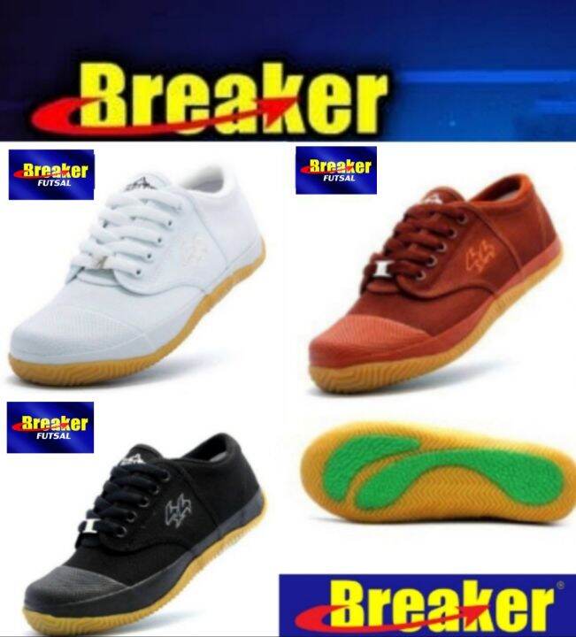 Breaker Futsal BK4 รองเท้าผ้าใบ รองเท้าผ้าใบนักเรียน เบรกเกอร์ฟุตซอล ...
