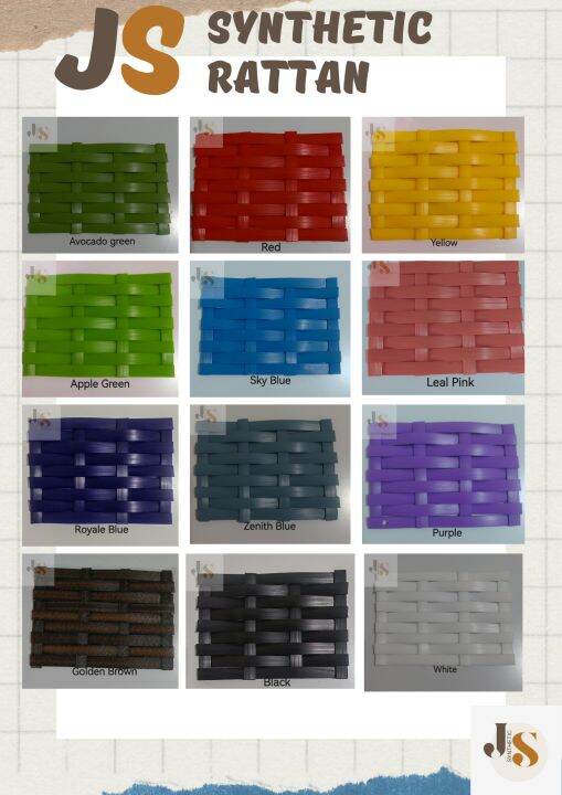 Synthetic Rattan weaving materials | Lazada PH