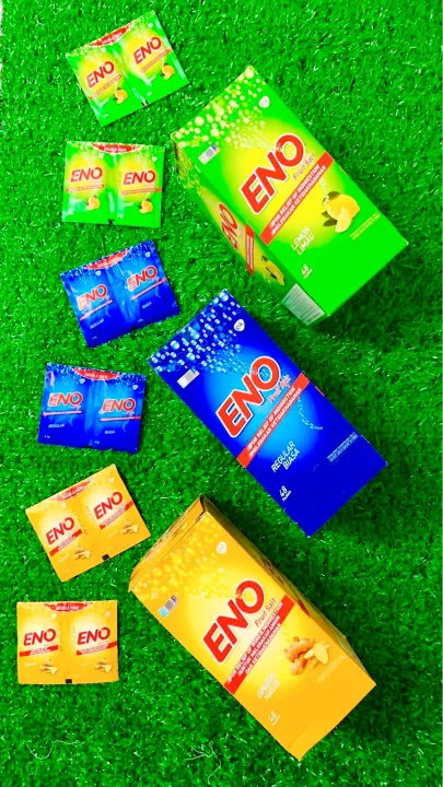 ENO FRUIT SALT TWIN PACK 4.3G/PACKET [REGULAR/GINGER/LEMON] | Lazada