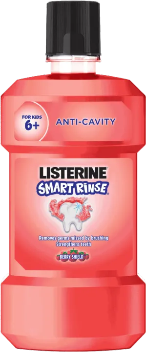 Listerine Smart Rinse Berry Shield Flavor Mouthwash, 500ml | Lazada PH
