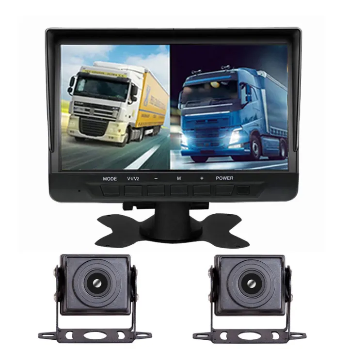 Heavy Duty Vehicle Dash Cam Driving Parking Recorder System 2CH AHD ...