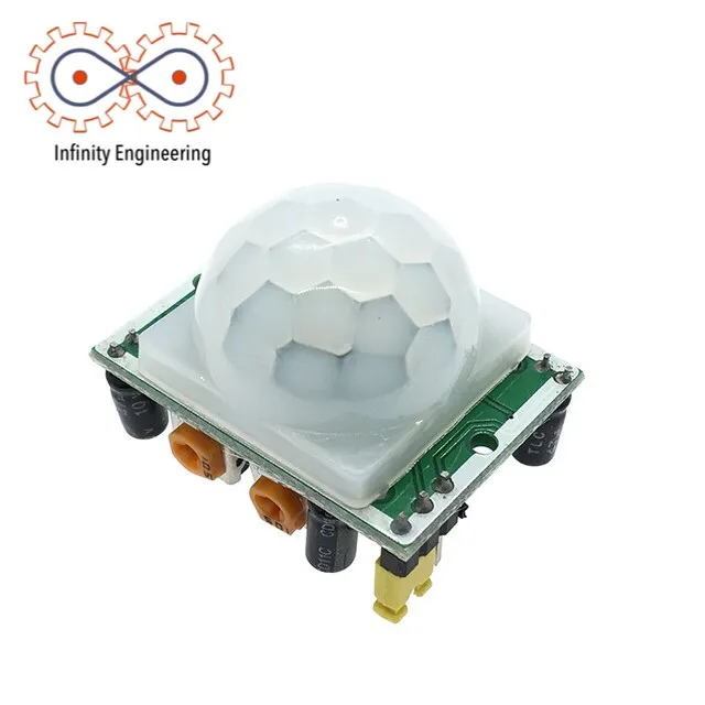 Motion Sensor Detector HC-SR501 PIR ปรับ IR Pyroelectric อินฟราเรด ...