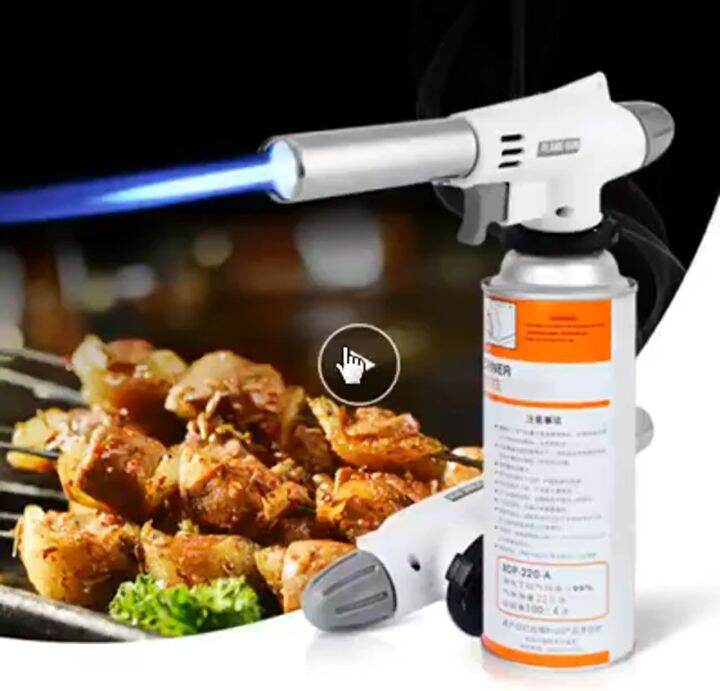 Portable 920&915 Metal Flame Gun Butane Gas Torch Flaming Thrower ...