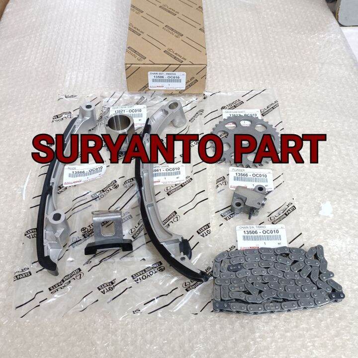 Chain Assy Set Timing Chain Rantai Keteng Set Toyota Innova 1TR ...