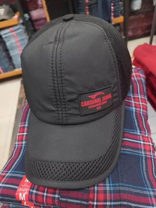 TOPI CARDINAL MODEL LENGKUNG BLACK ORIGINAL ( TERBARU ) | Lazada Indonesia