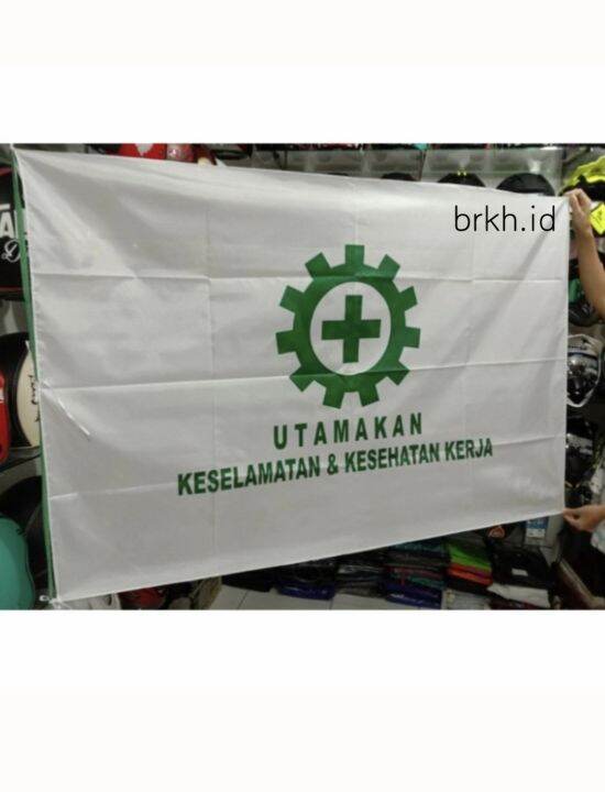 BENDERA K3 UKURAN 135X90 STANDAR DEPNAKER | Lazada Indonesia