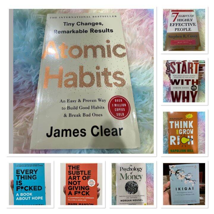 ATOMIC HABITS PLUS ONE BEST SELLER MOTIVATIONAL BOOK [BRAND NEW AUTHENTIC] | Lazada PH