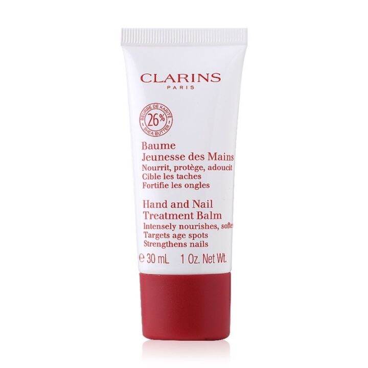 Clarins Hand and Nail Treatment Balm 30ml. สูตรใหม่บำรุงมือไม่ให้แห้ง ...