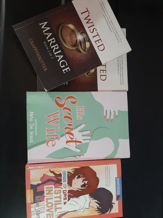 4 pcs. wattpad stories. | Lazada PH