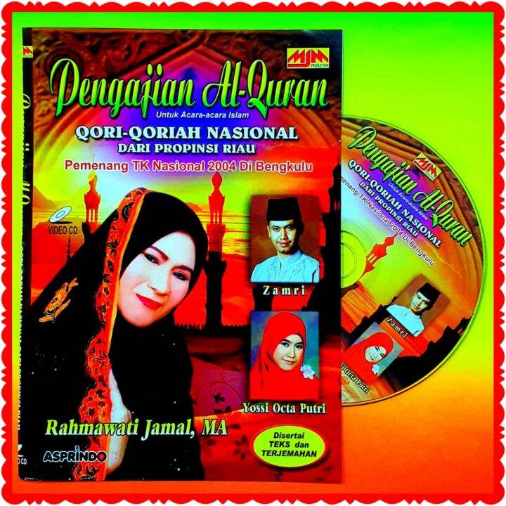 KASET VCD ORIGINAL PENGAJIAN AL QURAN QORI QORIAH-LENGKAP TEKS DAN TERJEMAHAN-MUROTTAL AL QURAN ...