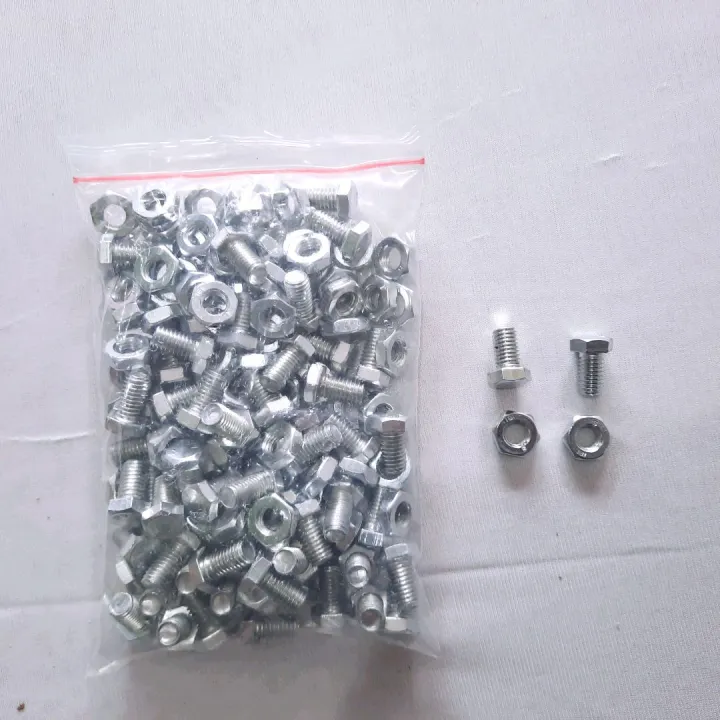 baud siku lubang/mur baud untuk besi siku lubang 8x15mm 2 pcs | Lazada ...