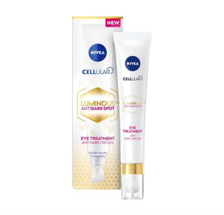 Nivea Luminous 630 ลดเลือนริ้วรอยรอบดวงตา นีเวีย ลูมินัส630 แอนตี้ดาร ...