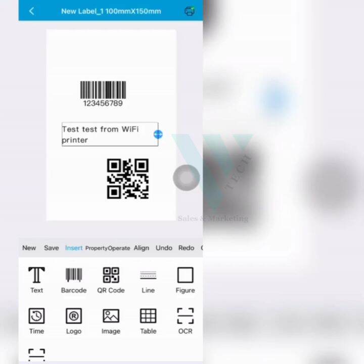 Royalcode WP300E A6 Direct Thermal Label PDF USB AWB Printing Printer ...
