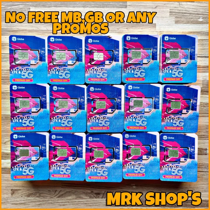 Globe 5G Sim (Fresh) | Lazada PH