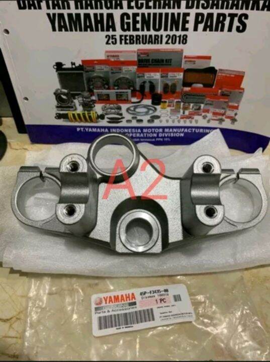 CROWN HANDLE tapak segitiga segi tiga 3 atas stang bison byson 150 45P ...