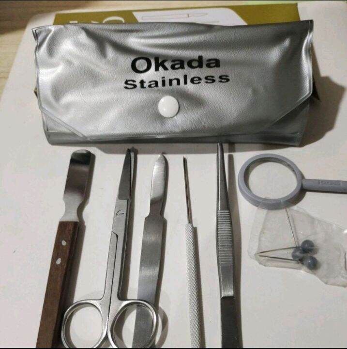 Okada All Stainless Junior Dissecting 7 set | Lazada PH