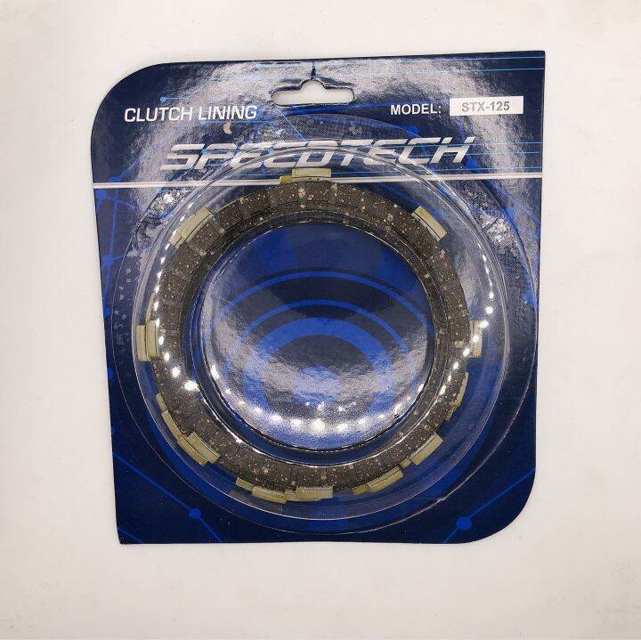 STX125 CLUTCH LINING SET 5CS SPEEDTECH | Lazada PH