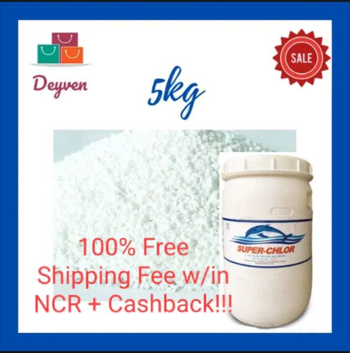 Super-Chlor Chlorine Granules 70% 5kg exactly in weight, don't be ...