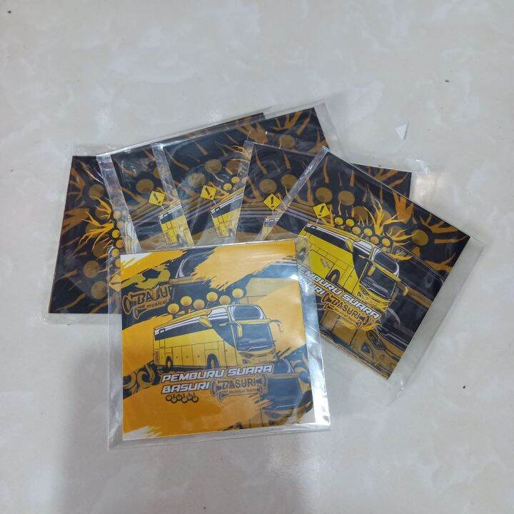 5 stiker bus sticker bis bahan mirror pemburu suara basuri kotak ...