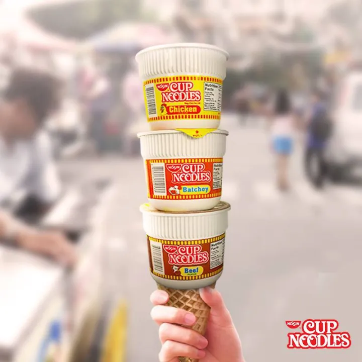 Nissin Cup Noodles Mini Cups Assorted Flavors 40g. | Lazada