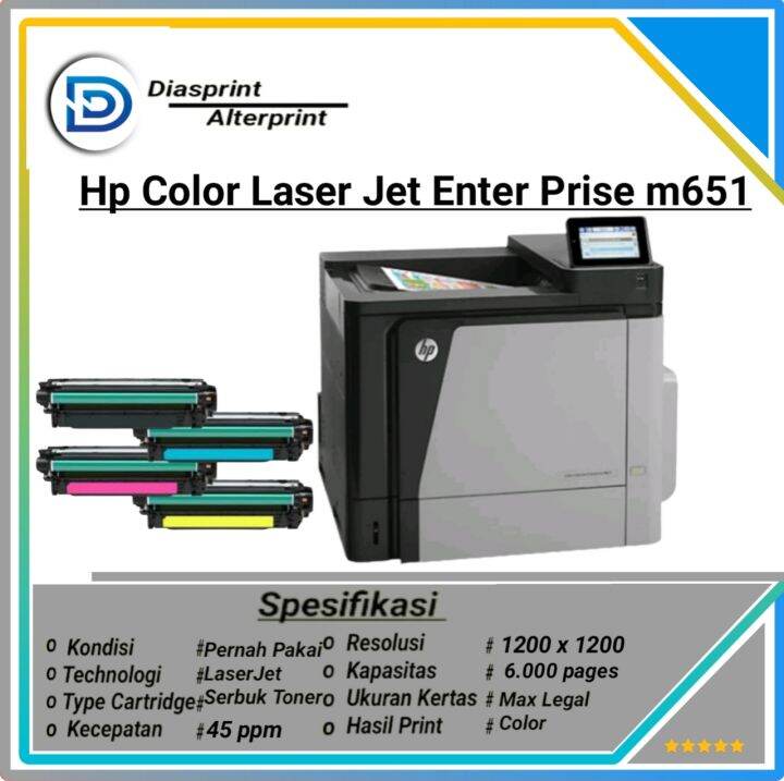 HP Color LaserJet Enterprise M651 series | Lazada Indonesia