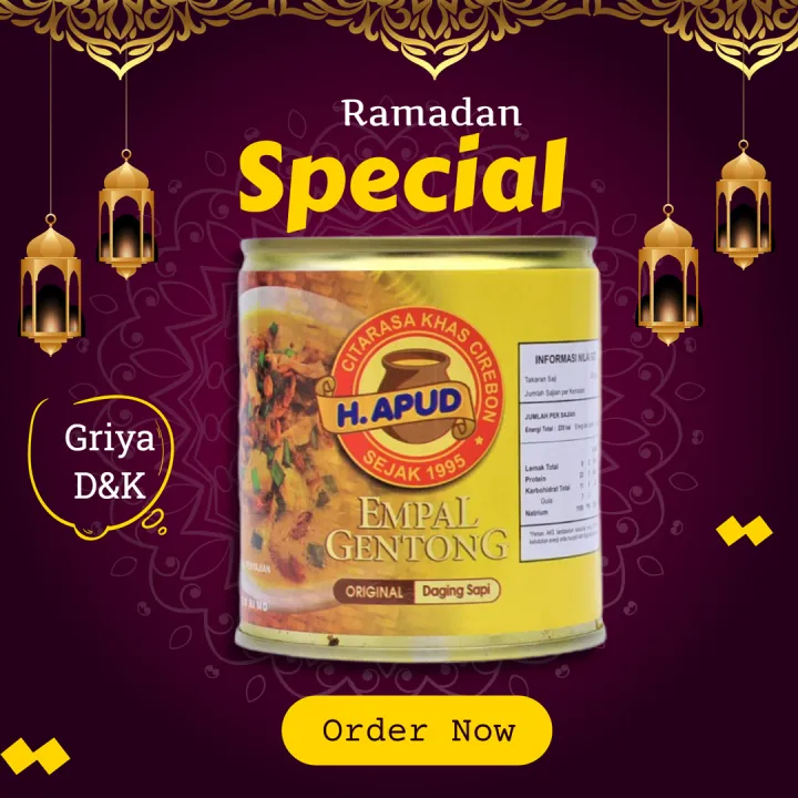 EMPAL GENTONG H APUD RASA ORIGINAL KHAS VERBON | Lazada Indonesia