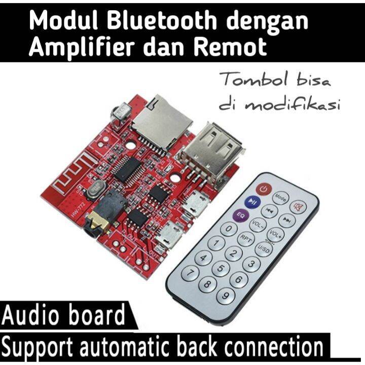 MODUL BLUETOOTH DENGAN AMPLI DAN REMOT | Lazada Indonesia