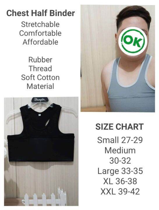 HALF CHEST BINDER for TOMBAES STRETCHABLE | Lazada PH