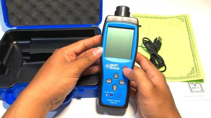 Ar 8100 Oxygen Tester Smart Sensor O2 Oxygen Detector Gas Detector