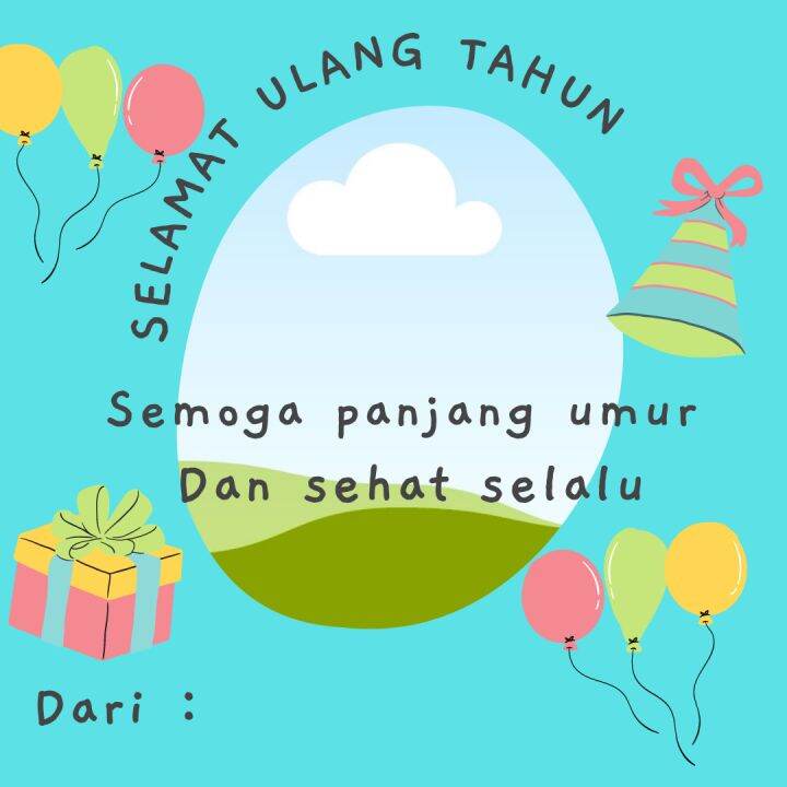 7 PCS KARTU UCAPAN ULANG TAHUN | KELAHIRAN | THANK YOU | Lazada Indonesia