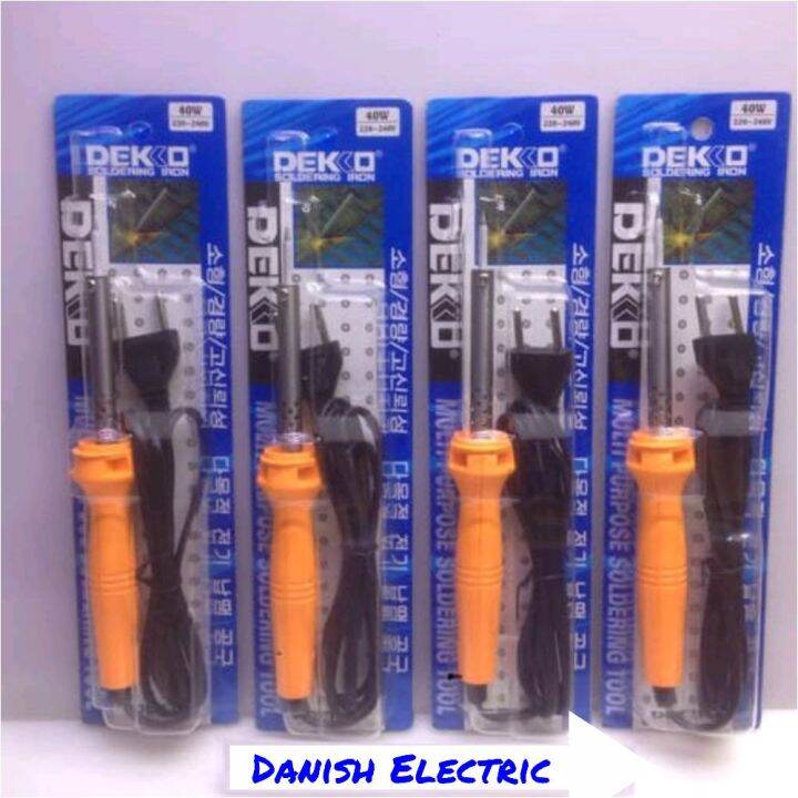 SOLDER DEKO 40 W / PERALATAN ELECTRONIC / ALAT PATRI | Lazada Indonesia