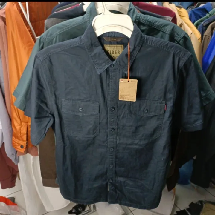 kemeja EIGER kemeja pdl lapangan EIGER HARTLEY SHIRTS S/S T shirts ...