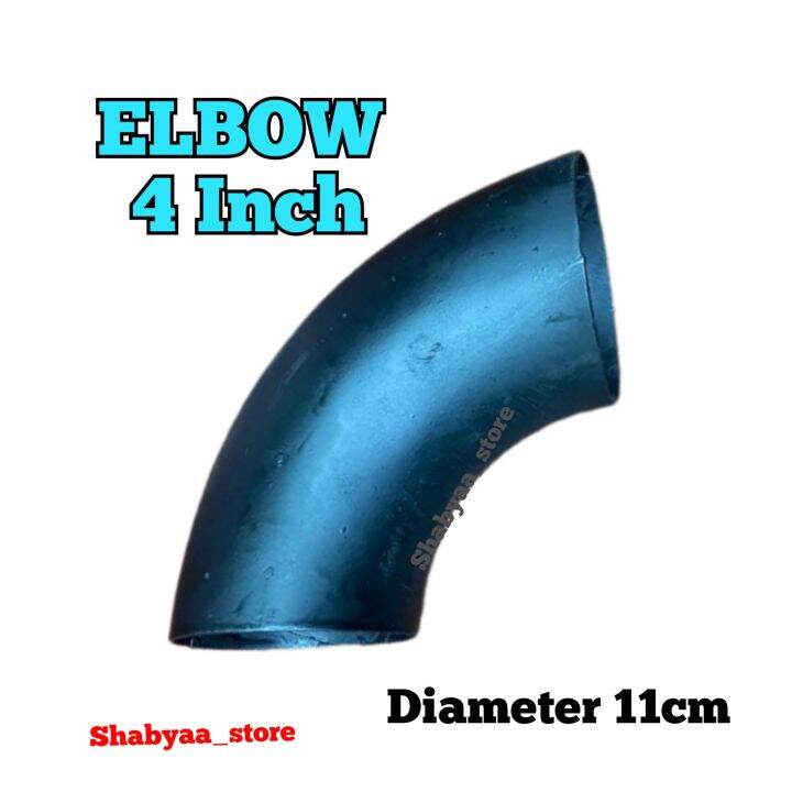 Elbow 4 inch elbo sambungan pipa besi keni ornamen aksesoris pagar besi ...