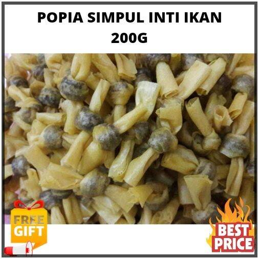 Popia Simpul Inti Ikan Terengganu 200g Ranggup dan sedap | Lazada