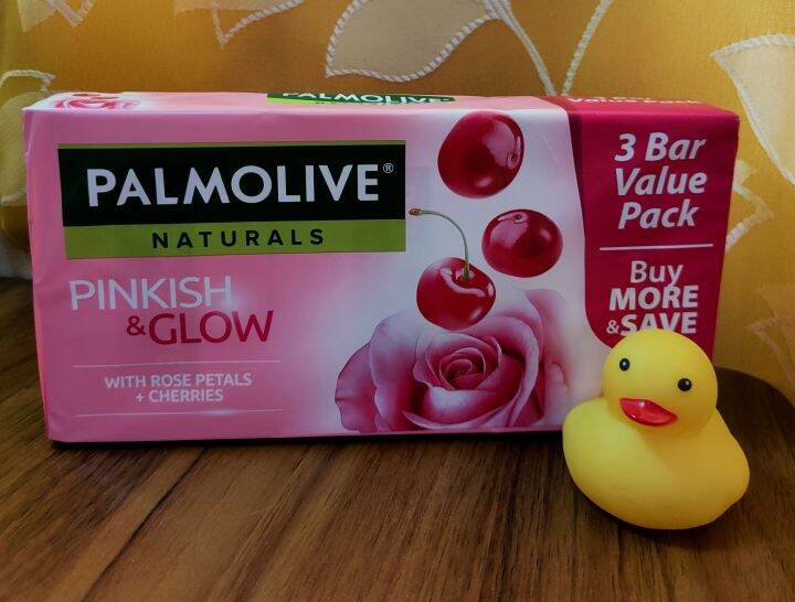 Palmolive Naturals Pinkish & Glow soap (115g x 3bars) | Lazada PH