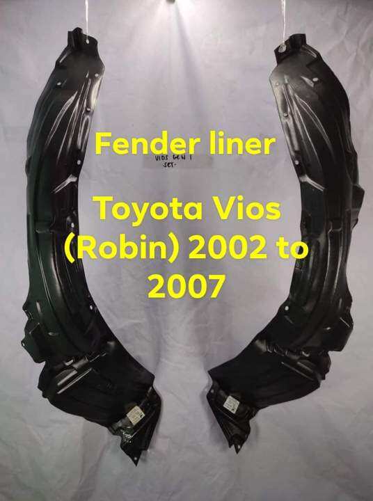 Fender liner Toyota Vios Gen 1 Robin 2003 to 2007 Yr model Front left ...