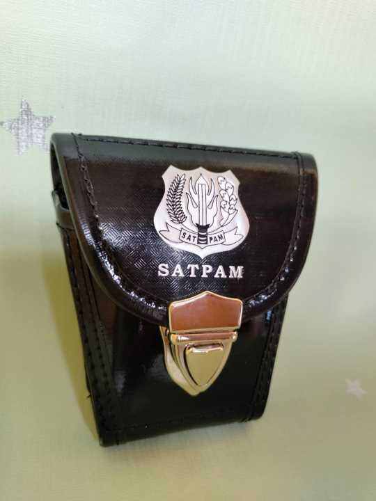 dompet borgol satpam/kotak borgol satpam/tempat borgol | Lazada Indonesia