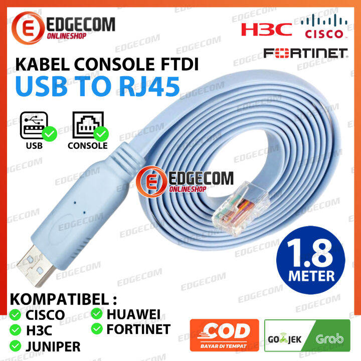 Kabel Console FTDI USB to RJ45 1,8 Meter | Lazada Indonesia