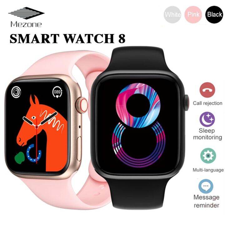 Mezone Smart Watch Series 8 HD Screen 1.9 Inch Smartwatch Bluetooth ...