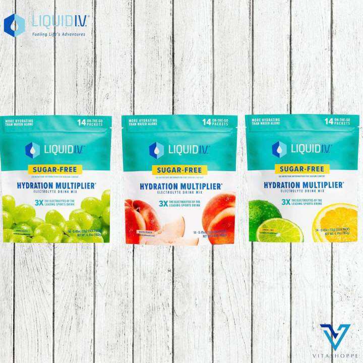Liquid IV Sugar-free Hydration Multiplier 14 sticks | Lazada PH