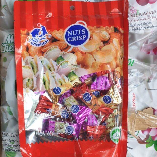 อร่อย💯 ขนมถั่วตุ๊บตั๊บมาเลเซีย nut crisp 250กรัม | Lazada.co.th