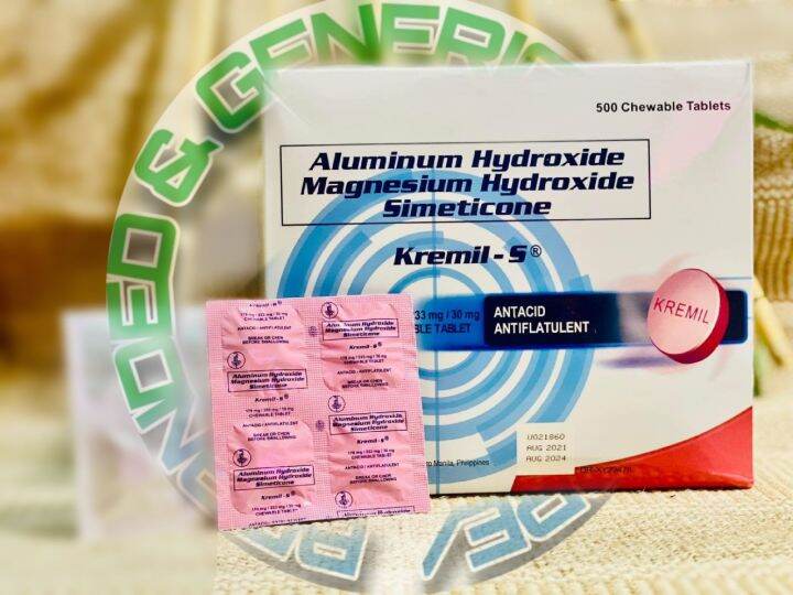 (B&G) Kremil-S 12's tablet (For Relief of Stomach Pain Due to ...