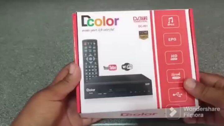 Murah Banget - STB TV Digital DColor / DVB T2 Full HD Termurah / STB DCOLOR / Set Top Box ...