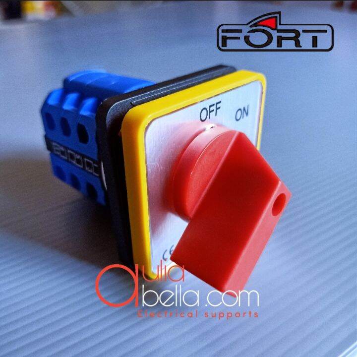 FORT Rotary switch ON-OFF 1P-2p-3p SFT20-23 | Lazada Indonesia