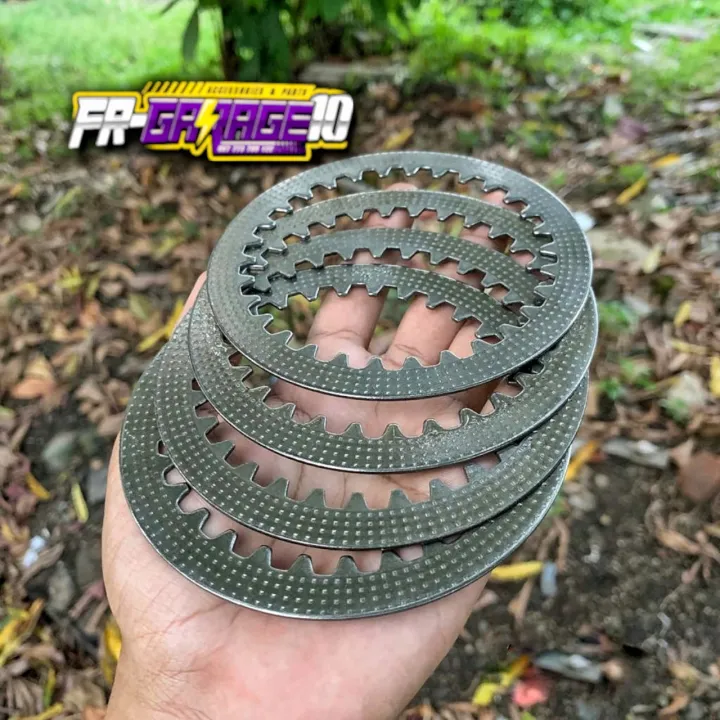plat kampas bintik totol racing bahan besi PNP satria fu rgr ts125 anti ...