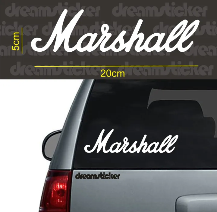 Sticker Stiker Marshall | Lazada Indonesia
