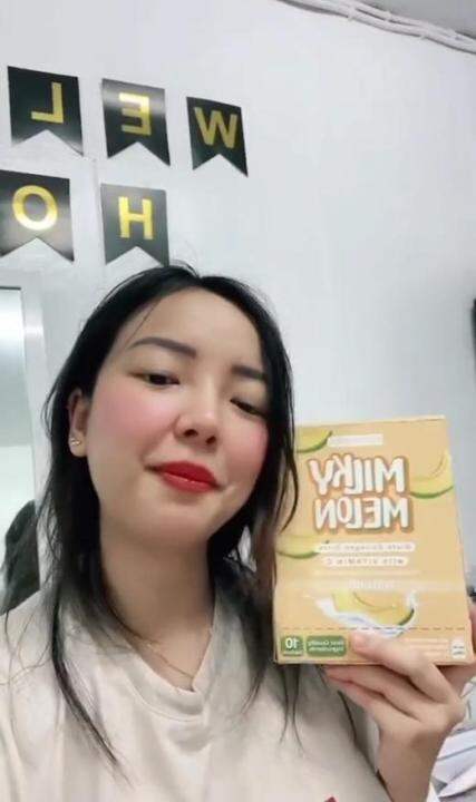 Ziyaph Rosmar Kagayaku Milky Melon Gluta Collagen Drink Beauty Care With Vitamin C 10 Sachets ...