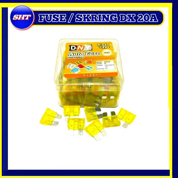 Sekring fuse besar 20a 100pcs | Lazada Indonesia